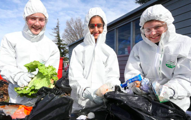 Students Study Rubbish Bins for Solutions - RecycleKiwi